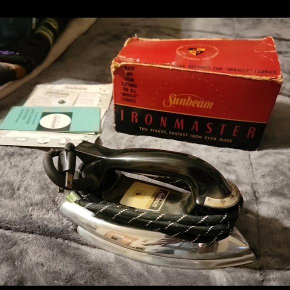 Sunbeam | Other | Vintage Sunbeam Iron | Poshmark